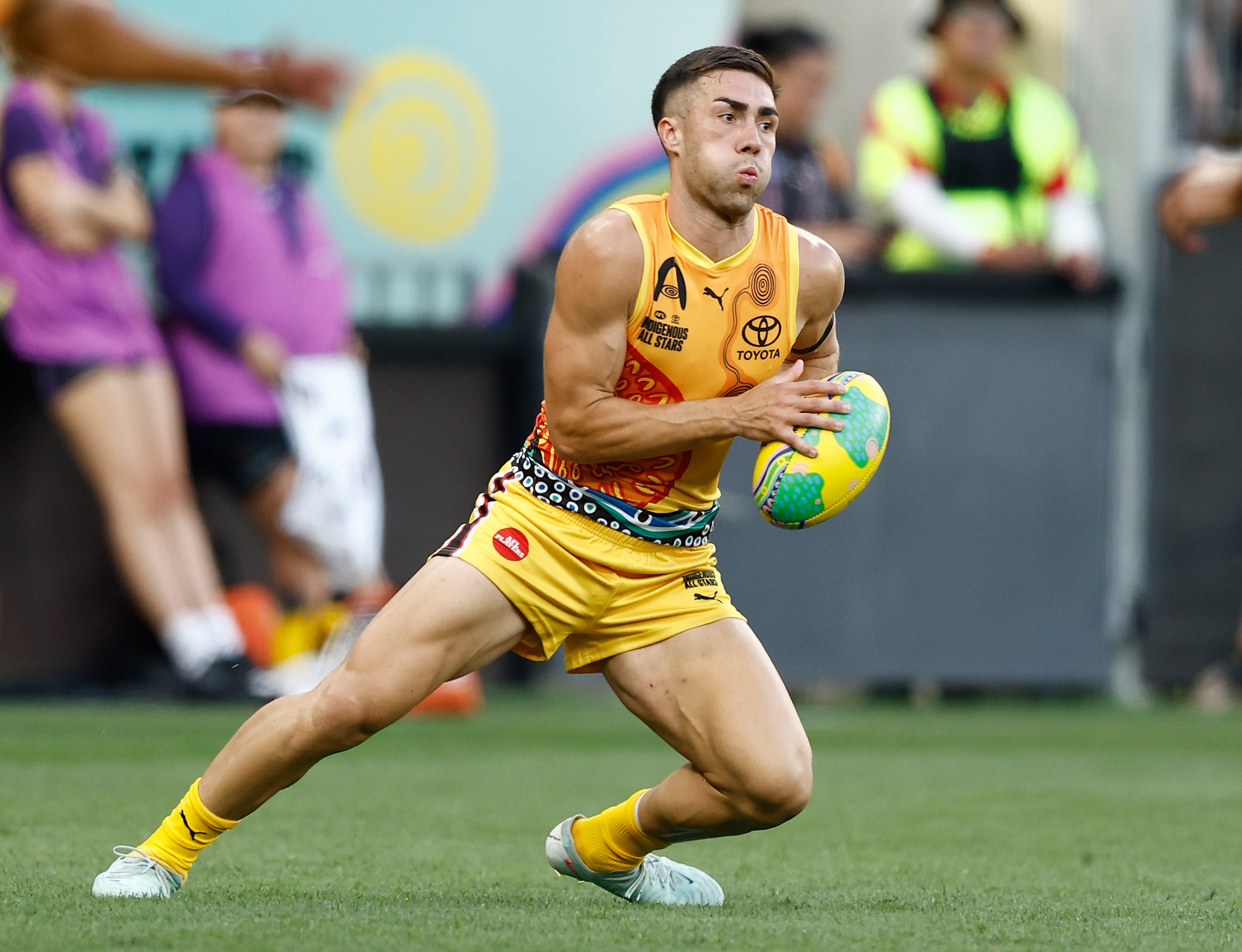 Simpkin shines in Indigenous All Stars match - Play AFL